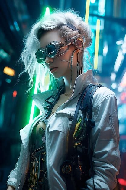 Premium Photo Photo Of Hacker Using Virtual Reality Device Playing In Digital World Created