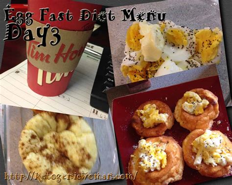 Egg Fast Diet Plan Day 3 Ketogenic Woman