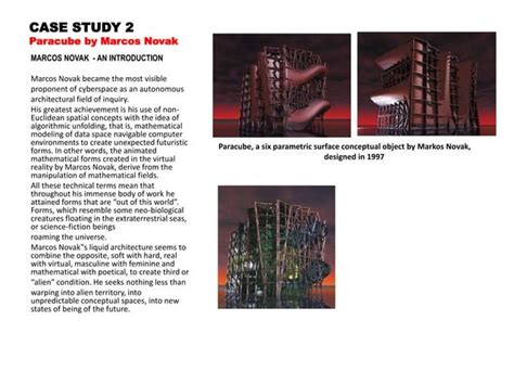 Parametrics In Architecture Pptx Physics Science