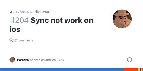 Sync Not Work On Ios · Issue 204 · Vrtmrzobsidian Livesync · Github