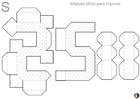 Alfabeto Móvil Para Imprimir Material Educativo Y Material Didáctico