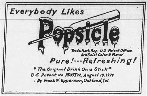 Information About Oaklandtribunesunjul191992 Popsicle Ad On Frank Epperson