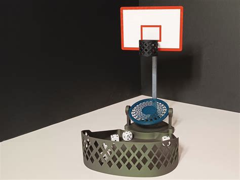 Basket Dice Free Throw Dice Tower By Wim V Download Free Stl