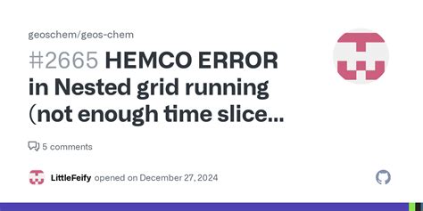 hemco error in nested grid running not enough time slices bc acet