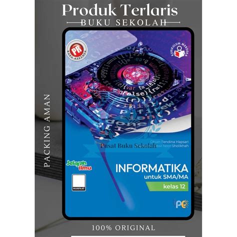 Jual Buku Pr Lks Kurmer Informatika Kelas 12 Xii Sma Ma Semester 1and2 Kurikulum Merdeka Intan
