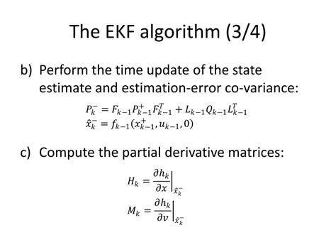Ppt Extended Kalman Filter Ekf Powerpoint Presentation Free