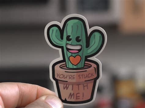 I Make Stickers For Fun Heres A Pokey Lil Dude I Drew The Other Day Scrolller