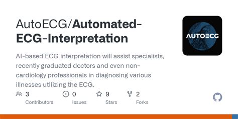 GitHub AutoECG Automated ECG Interpretation AI Based ECG Interpretation Will Assist