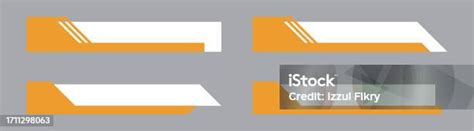 뉴스 속보 스트리밍 비디오 및 방송을 위한 간단한 하단 세 번째 제목 레이아웃 로어 서드에 대한 스톡 벡터 아트 및 기타 이미지 로어 서드 디자인 방송 Istock