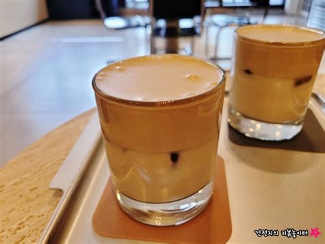 천안신세계백화점 하프커피 버터크림라떼 네이버 블로그