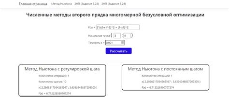 Github Kontr24optimizationmethodswebsite Методы оптимизации