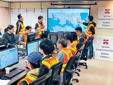路政署演練加強應對惡劣天氣 城門河等增水浸警告系統 星島日報