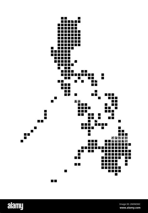Philippines Map Map Of Philippines In Dotted Style Borders Of The