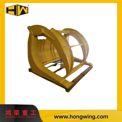 Hongwing Wheel Loader 5t Wooden Clamping Grabging Log Grappler Wooden Clamping And Wooden Grabbing