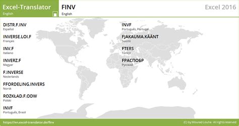 finv excel translator