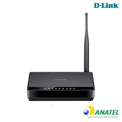 Roteador D Link Dsl 2730n 150mbps 5dbi Seminovo Madeiramadeira