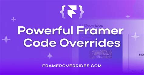 How To Create Stunning Code Overrides For Framer Easy Framer Overrides — Powerful Framer