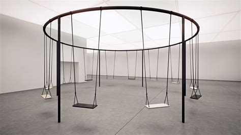 philippe malouin creates swing set with caesarstone seats
