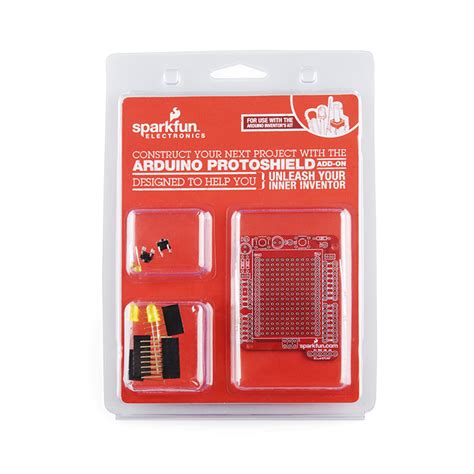 Arduino Protoshield Kit Retail Sparkfun Rtl 09900 Core Electronics