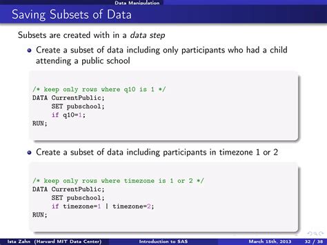 Introduction To Sas Pdf