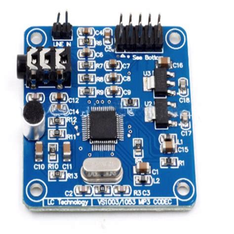 Vs1003b Vs1053 Mp3 Decoding Module Microphone Head Stm32 Microcontroller Development