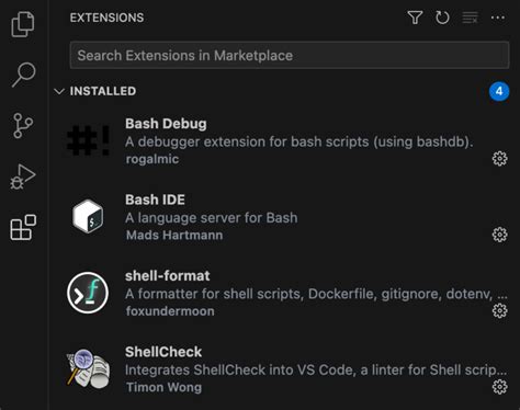 Setup Vscode Shell Development Environment In 5 Minutes Pike8 Work Log