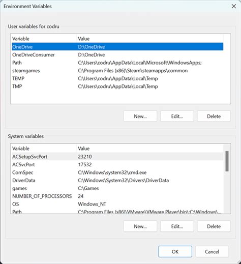 windows environment variables user vs system at corrine thompson blog