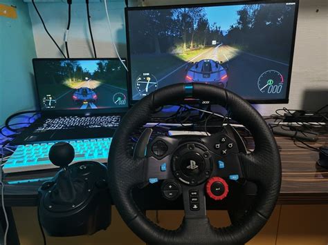 Logitech G Steering Wheel With Shifter Video Gaming Gaming Accessories Controllers On Carousell