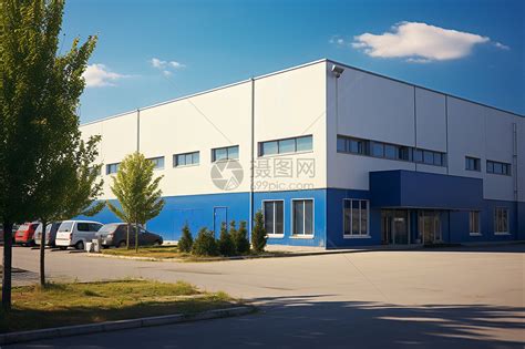 现代大型的工业工厂厂房高清图片下载 正版图片600747658 摄图网