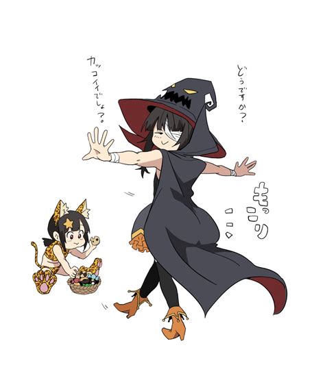 Megumin And Komekko Kono Subarashii Sekai Ni Shukufuku Wo Drawn By
