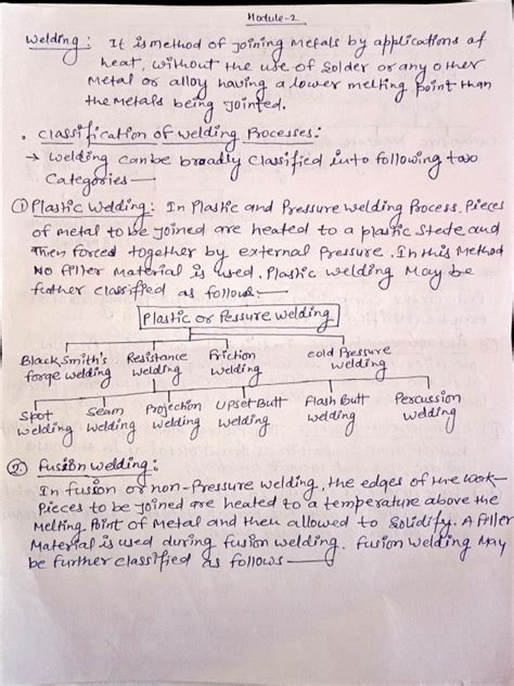 Manufacturing Process Notes 2 Pdf