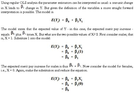 Regression With Categorical Independent Variables Tutorial