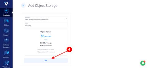 Como Configurar O Vultr Object Storage No Jetbackup 5 Line Host® Cloud
