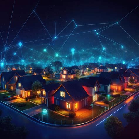 Digital Communication Concept Illustration Ai Generative Stock Illustration Illustration Of