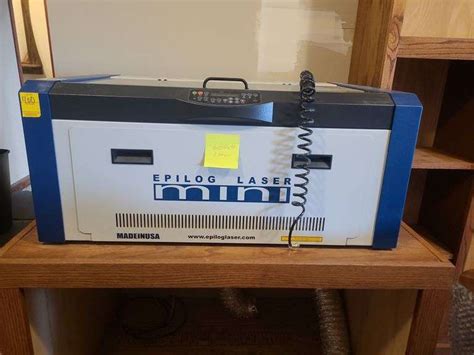 Epilog Laser Mini Engraver Cutter Auction Solutions Inc Celebrating 25 Years