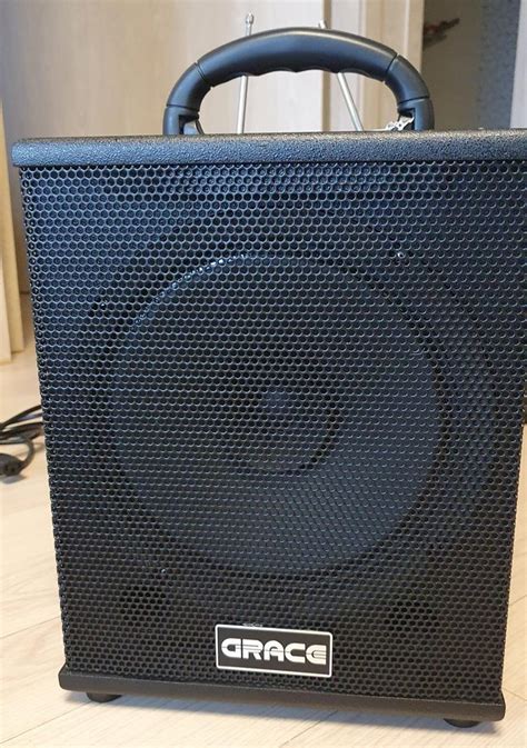 그레이스 Eg 180 충전식 무선 스피커 앰프 무선마이크 헬로마켓