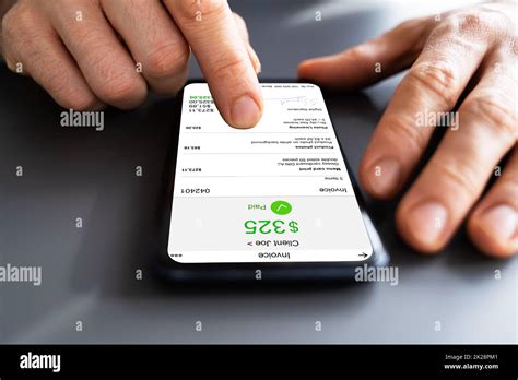 E Invoice Online Software Stock Photo Alamy