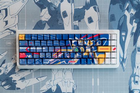 Higround Reveals Gundam Wing Themed Keyboards