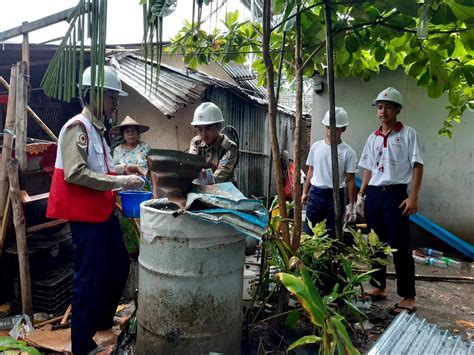 မရမ်းကုန်းမြို့နယ်တွင် သွေးလွန်တုပ်ကွေးရောဂါကြိုတင်ကာကွယ်ရေးအတွက် ဖုံး၊ သွန်၊ လဲ၊ စစ် လုပ်ငန်းမ