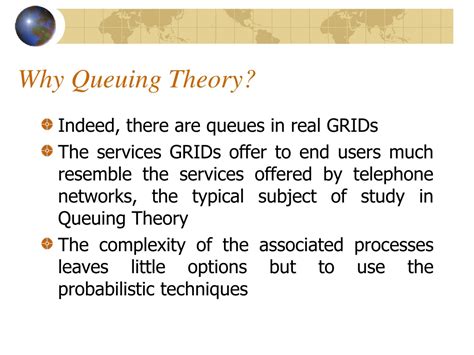 Ppt Application Of Methods Of Queuing Theory To Scheduling In Grid Powerpoint Presentation