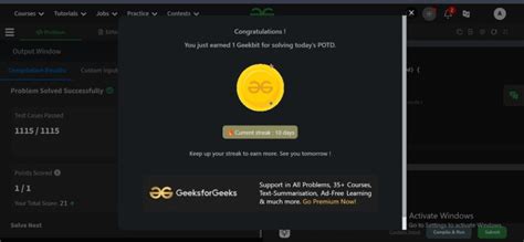 Geeksforgeeks2024 Potd C Ghrcemn Geekstreak2024 Aarya Ashtankar