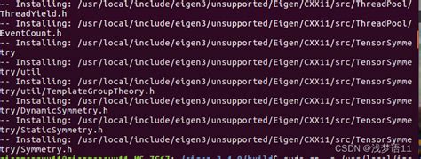 Ubuntu升级eigen到340查看eigen版本 Csdn博客