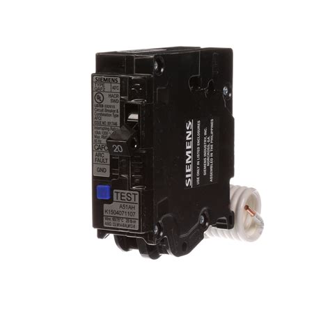 Siemens Combination Arc Fault Circuit Breakers At Lowes
