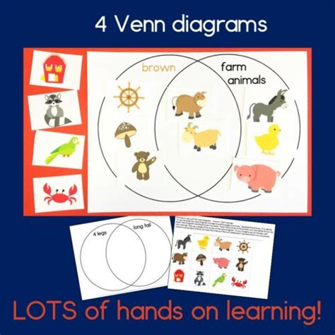 farm math with sorting graphing and venn diagram classful