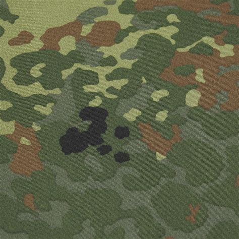 Flecktarn Tropen Bundeswehr Fabric Boxstitch