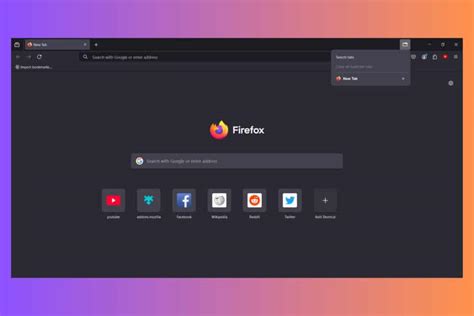 How To Remove The List All Tabs Button From Firefox