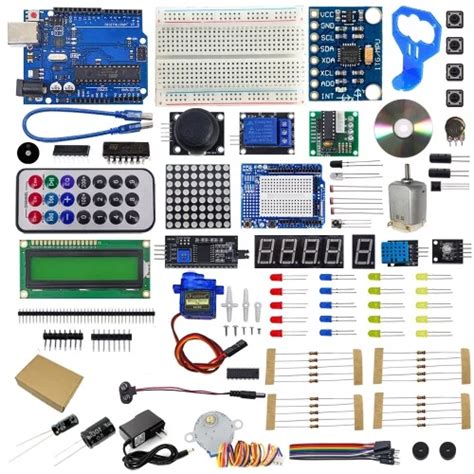 Starter Kit For Arduino Uno R3 Tutorial Cd Betail
