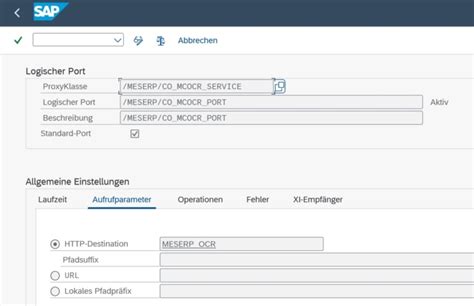 Sap Web Service Connection With Soamanager Sm59 And Wsdl