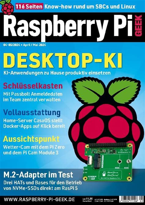 Raspberry Pi Geek Magazine Digital Subscription Discount
