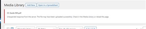 Unexpected Response From The Server The File May Have Been Uploaded Successfully Foxtrot